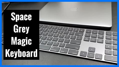 Space Grey Magic Keyboard With Numeric Keypad From Apple Unboxing