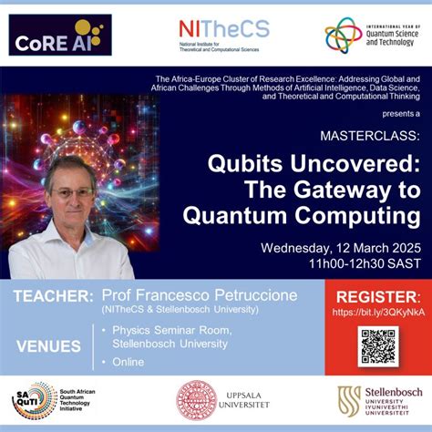 Quantum Qubit Quantumcomputing National Institute For Theoretical And Computational Sciences