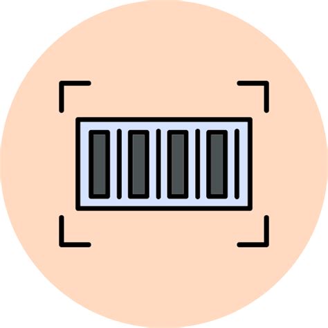 Barcode Generic Outline Color Icon