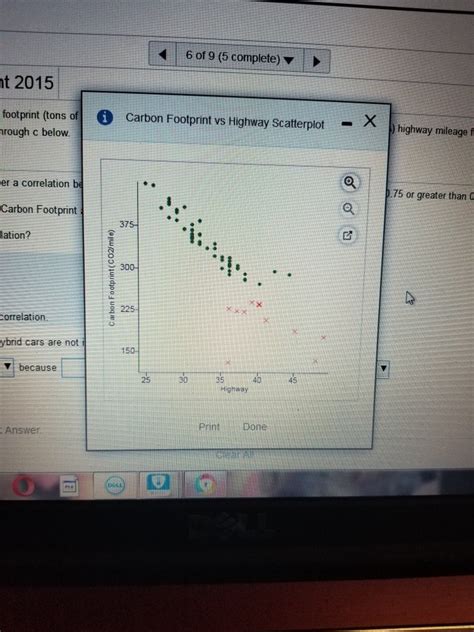 Solved Using Technology Find The Correlation Of The Data Chegg Com