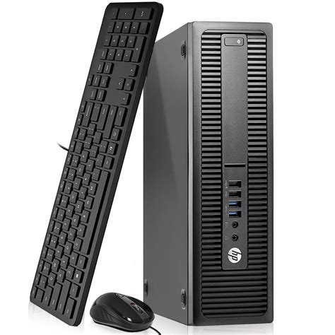 Restored Hp Prodesk G Sff Desktop Computer Pc Intel Core I Upto Ghz Gb Ddr Ram