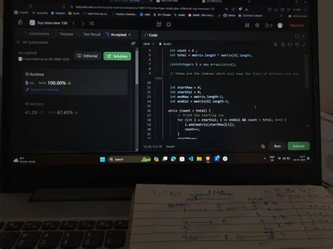 Harsh Singh Rajput On Linkedin Dsachallenge Codinglife Problemsolving Matrices Techskills