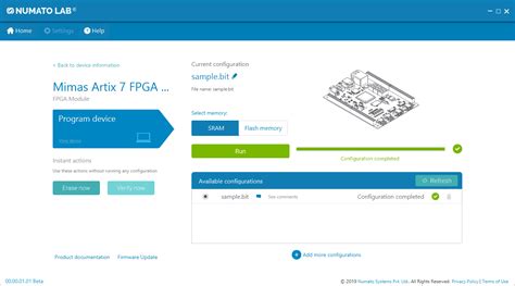 mimas artix 7 fpga development board with ddr sdram and gigabit