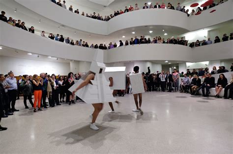 An Irreverent Performance Of Naked Dancers Dressed As Iconic Buildings