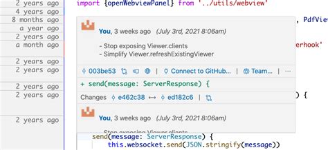 Hover On Blame Can Duplicate Issue Gitkraken Vscode Gitlens GitHub