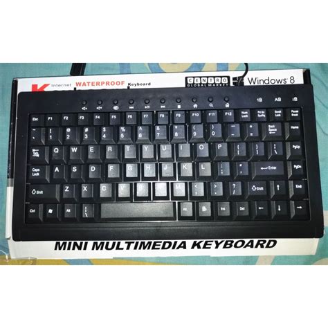 Jual Mini Slim Multimedia Keyboard USB Cable Indonesia Shopee Indonesia