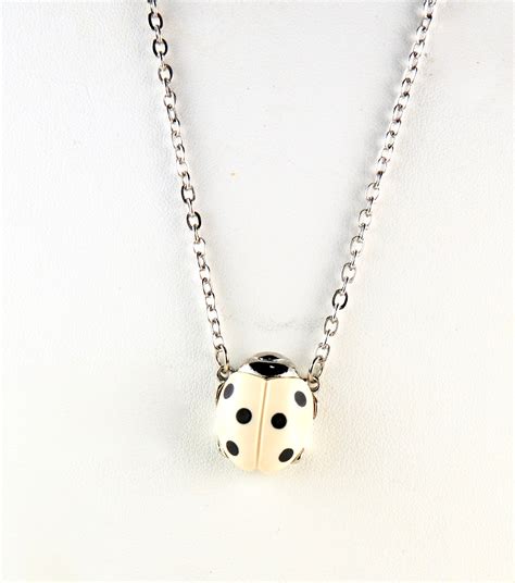 Vintage Rare Ladybug Necklace Lucky Ladybug 1970s Good Luck Etsy