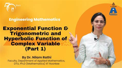 exponential function trigonometric andhyperbolic function of complex