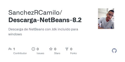 GitHub SanchezRCamilo Descarga NetBeans Descarga De NetBeans Con Jdk Incluido Para Windows