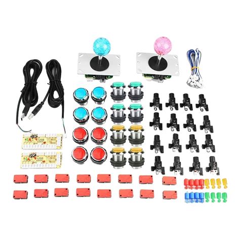 2 Player Arcade Game Diy Kit Led Button For Pc Ras Grandado
