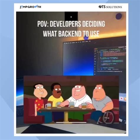 Jumpgrowth On Linkedin Programmigmemes Jumpgrowth Developers Backend