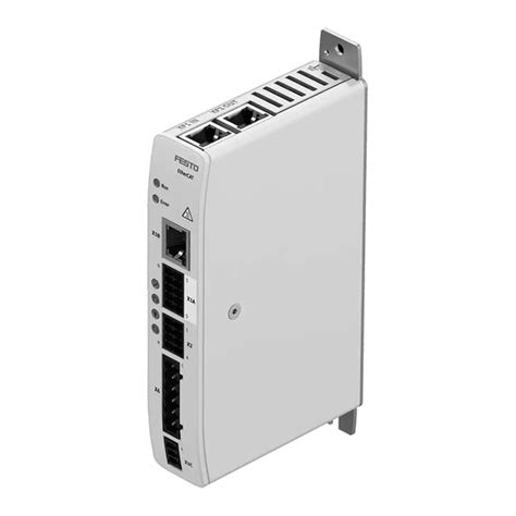 Festo Cmmt St C8 1c S0 Series Servo Drive Instructions Manual Manualslib