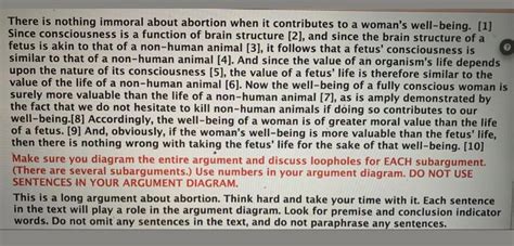 Solved Make Sure You Diagram The Entire Argument And Chegg Com