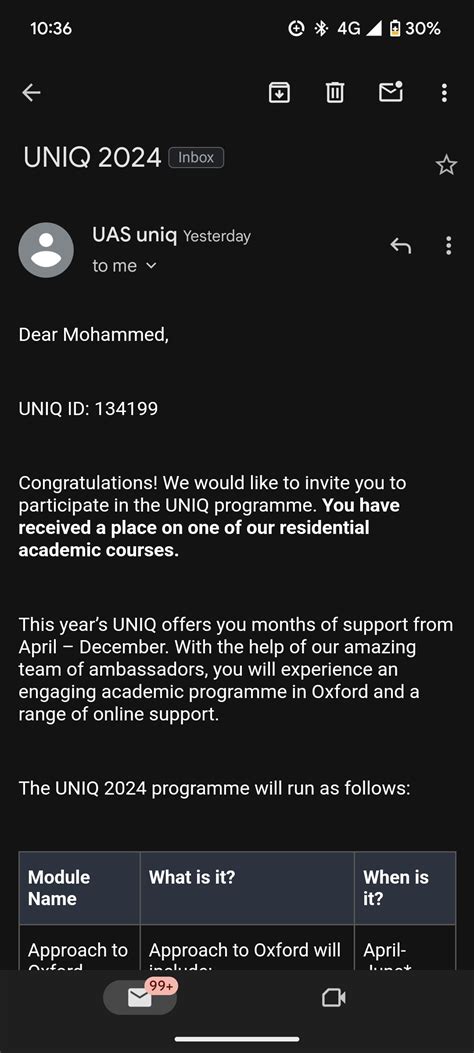 Mohammed Anas Shaikh On Linkedin Ive Been Honoured With The T Of A Place On Uniqs