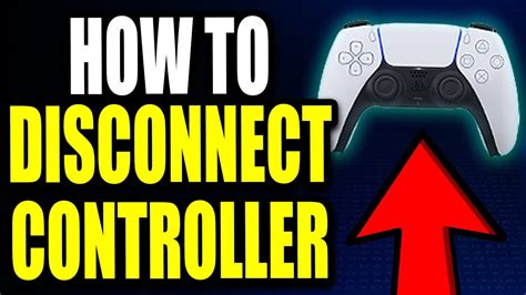 How To DISCONNECT PS5 Controller! PS5 Controller Disconnect (For Beginners!) - YouTube