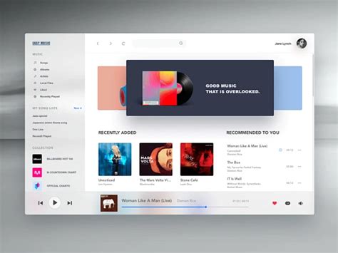 音乐播放器客户端 花瓣网