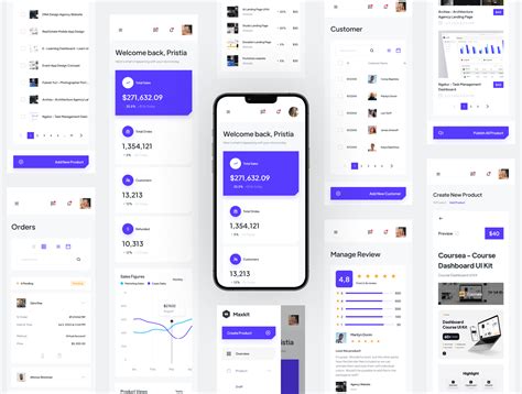Maxkit Marketplace Dashboard Ui Kit Ui Kits — Ui Custom