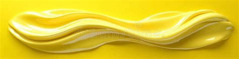 Elegant Delicate Yellow Wave Background With Smooth Textures And Gentle