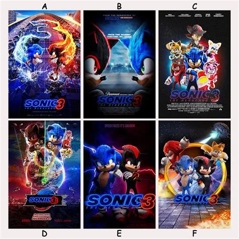 Sonic3 Poster Etsy