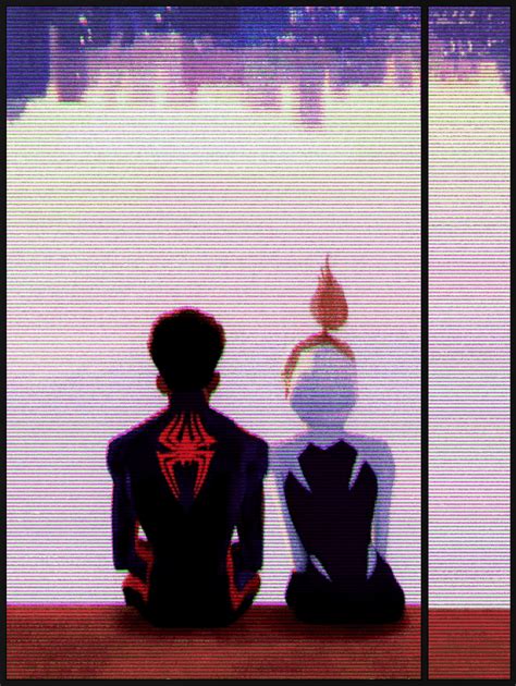 Miles Morales And Gwen Stacy Steam Artwork Poxa S Ko Fi Shop