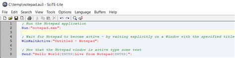 Automating Actions On Windows My First Steps With Autoit Conclusion