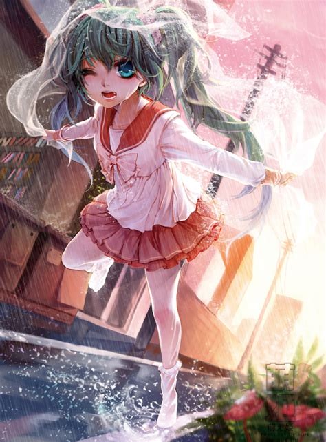 Hatsune Miku Vocaloid Drawn By Silverwing Danbooru