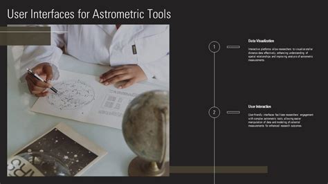 User Interfaces For Astrometric Tools PPT PowerPoint ST AI SS PPT Presentation