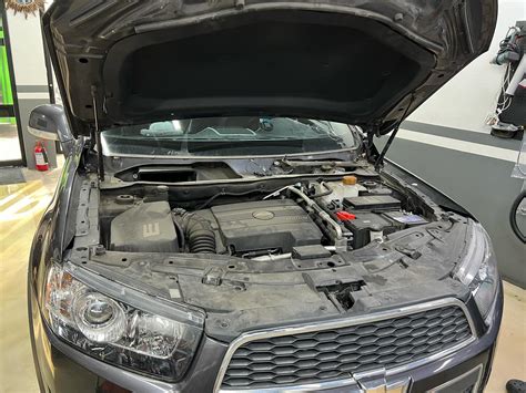 서울오토글라스 쉐보레자동차 2014년식 캡티바 정품 전면유리 교환 자차보험 작업 서울 자동차유리교체