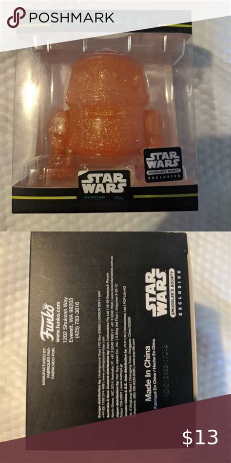 Star Wars Smugglers Bounty Orange Chopper Droid Fu Droids Star Wars Pop Figurine