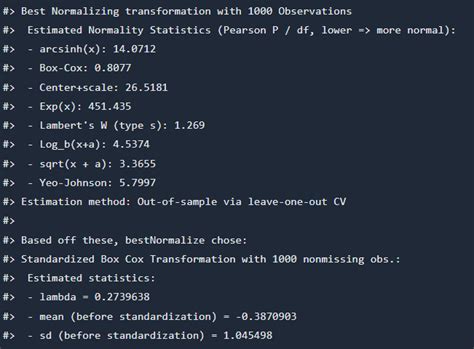 对不满足正态分布的数据自动进行正态分布转换 R语言或stata 哔哩哔哩