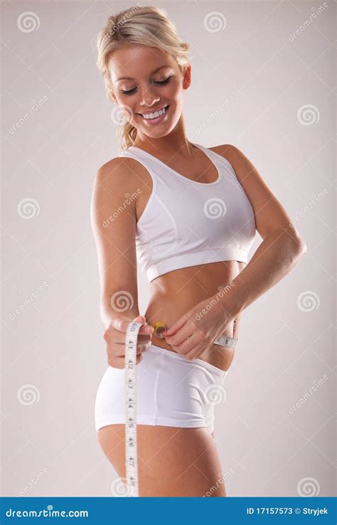 Perfect Shape Stock Image Image Of Measure Slim People 17157573