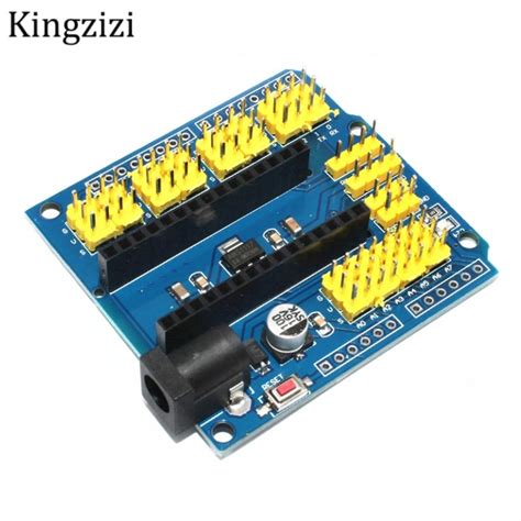 Nano Io Expension Sensor Shield Module For Arduino Uno Nano Atmega328p