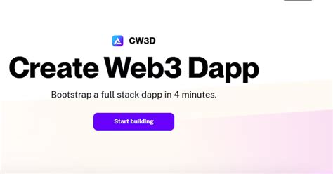 Create Web3 Dapp：全栈 Web3 项目的快速开发工具包 知乎