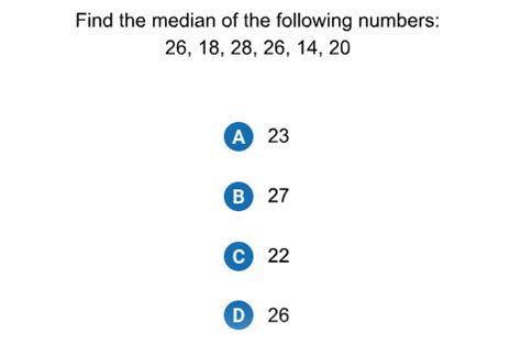 Find The Median Of The Following Numbers StudyX