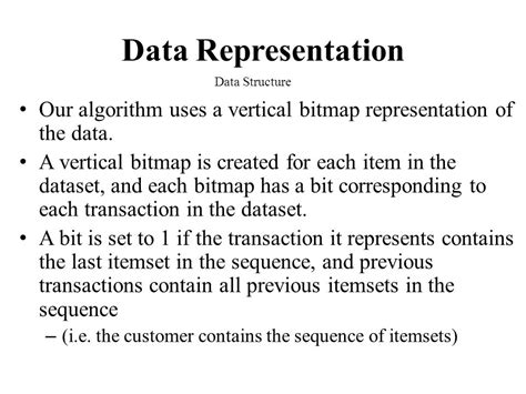 sequential pattern mining using a bitmap representation ppt download