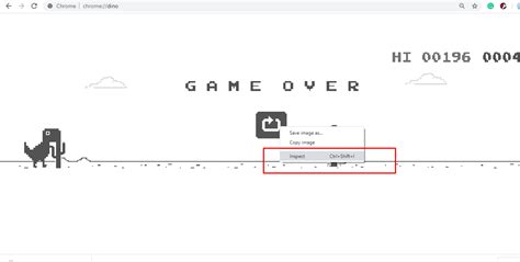 How To Hack Chrome Dinosaur Game With Two Commands — Hive