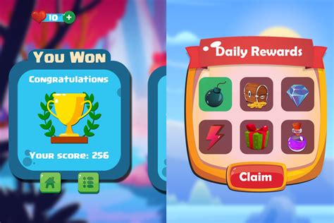 Combo Of Awesome Game Ui Pack Button Pack And Icon Pack 17 And 19 2d