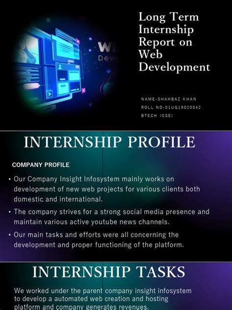 Web Development Presentation Pdf World Wide Web Internet And Web