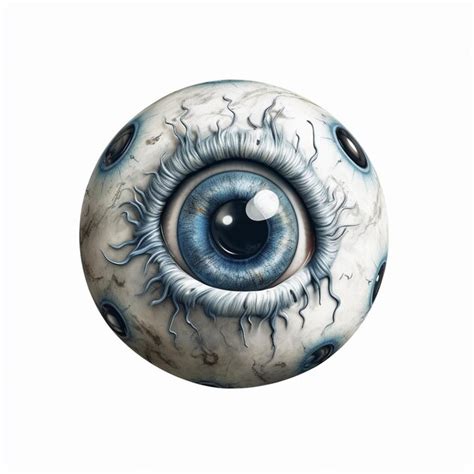 premium ai image there is a close up of a very large eyeball with a