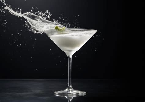 Premium Ai Image A Cinematic Shot Of A White Lady Cocktail Being