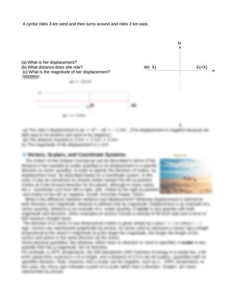 SOLUTION Introduction To One Dimensional Kinematics Studypool