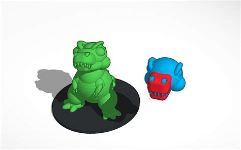 3d Design Prueba Dino 1 Tinkercad