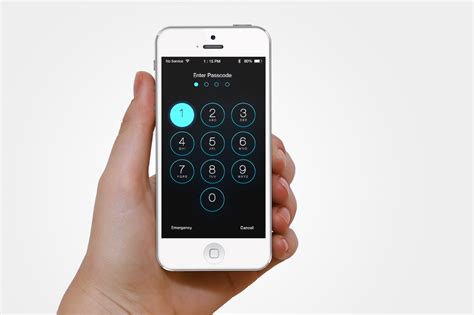 Ios7 Passcode Interface Creative Vip