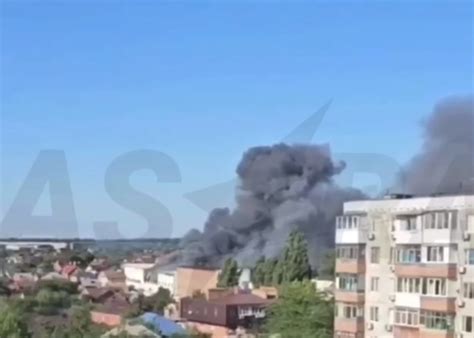 ЗМІ В російському Ростові загорілась база МВС