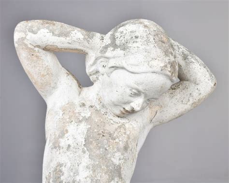 Early 20th Century English Garden Nymph Statue Item 11484