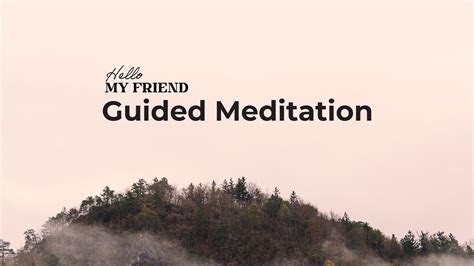 10 Minute Guided Meditation Youtube