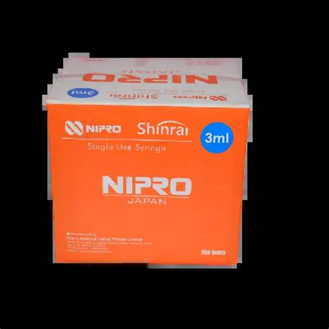 Nipro Shinrai 3ml 24G Surgical Dekho