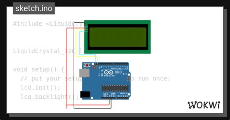 Lcd Wokwi ESP STM Arduino Simulator