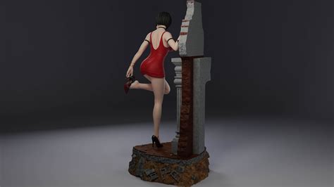 Resident Evil 2 Remake Ada Wong 3d Model By Uroboros3d