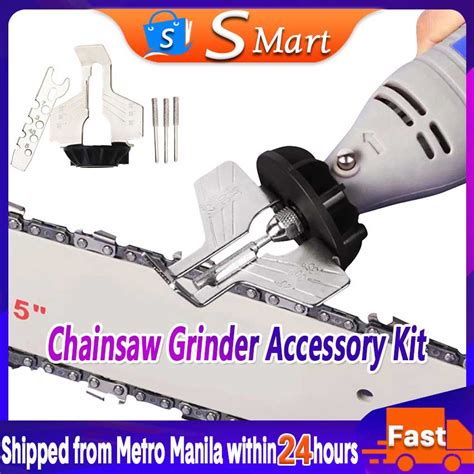 Chainsaw Sharpening Kit Electric Grinder Sharpening Polishing Attachment Set Saw Chains Tools